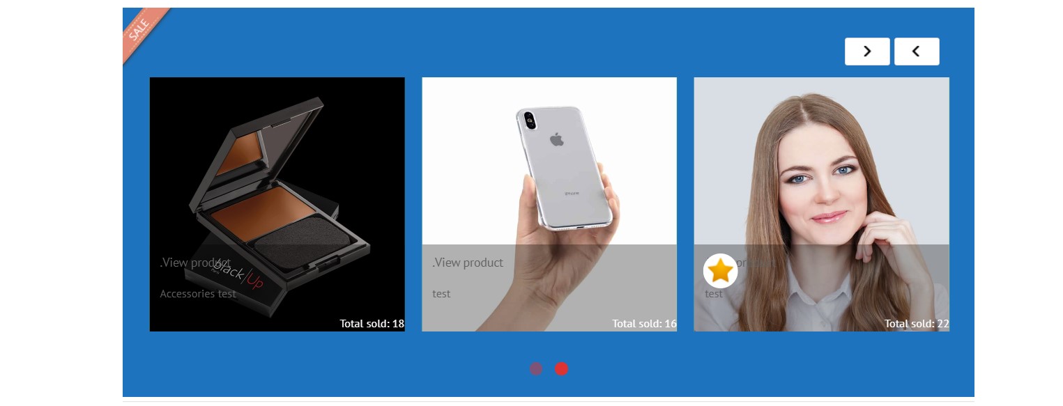 ساخت اسلایدر زیبا برای محصولات ووکامرس - کراسنو